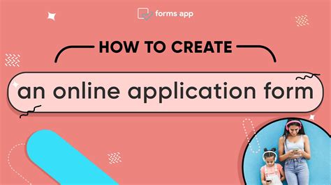 How To Create An Online Application Form Youtube
