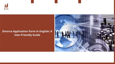 Divorce Application Form In English A User Friendly Guide