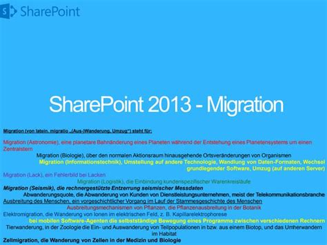 Migration Sp2013 Pdf Databases Computer Software And Applications
