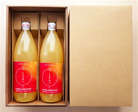 完熟紅玉使用100 りんごジュース ときのみつ