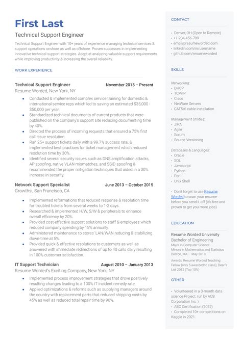 Desktop Support Resume Summary Examples 10 Proven Examples Updated For 2024