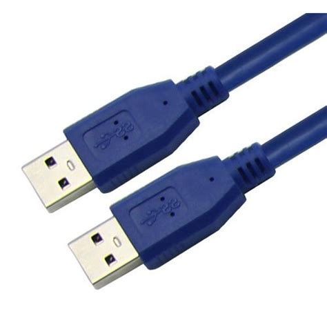 Usb Superspeed Type A Male To Male Data Charging Cable Cm M Shopee Malaysia