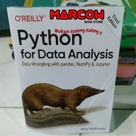 jual python for data analysis 3rd third edition by mckinney shopee