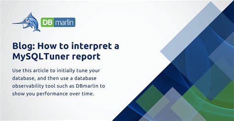 Dbmarlin Applicationperformance Database Blog Sql Dbmarlin