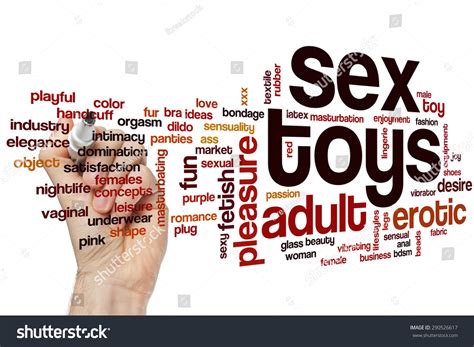 Sex Toys Word Cloud Concept Stock Photo Shutterstock