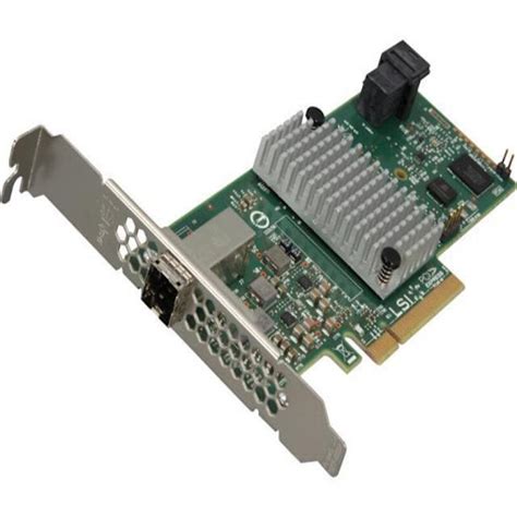 Broadcom SAS I E Single SAS Port GB S PCIe X SAS Host Bus Adapter Gotodirect Com