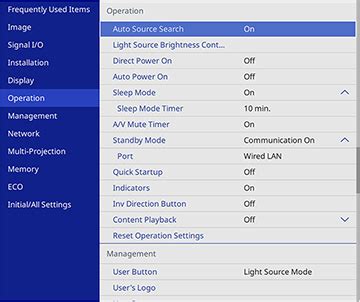 Switching To Content Playback Mode