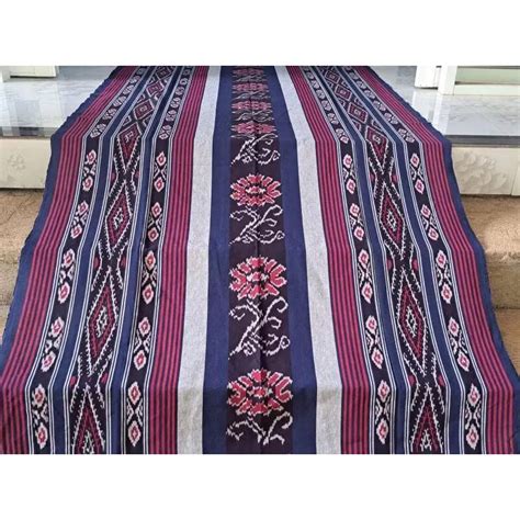Jual Kain Tenun Blanket Etnik Motif Bunga Shopee Indonesia