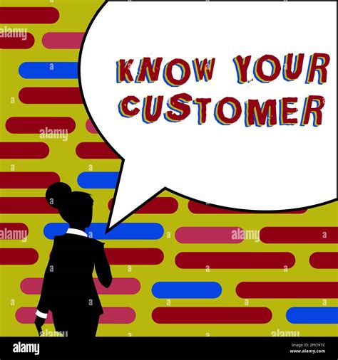 Writing Displaying Text Know Your Customer Business Showcase Marketing