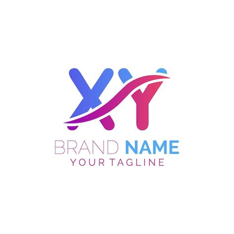 Xy Logo Design Trendy Awesome Artistic Xy Initial Based Alphabet Icon