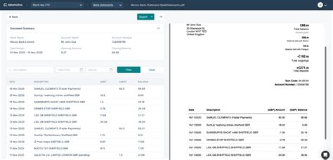Convert PDF Bank Statements To CSV Excel Datamolino