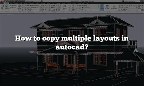 How To Copy Multiple Layouts In Autocad Caddikt