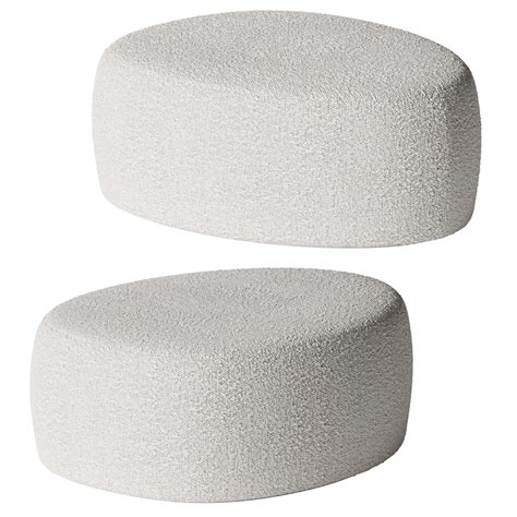 Pouf Bily Boucle By Things I Like Things I Love 3d Model For Vray Corona