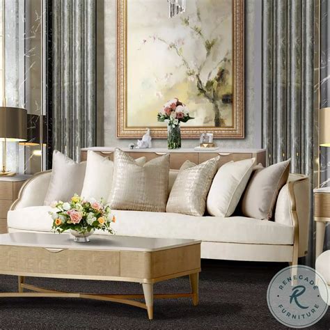 Malibu Crest Cloud White Sofa From Michael Amini Coleman Furniture