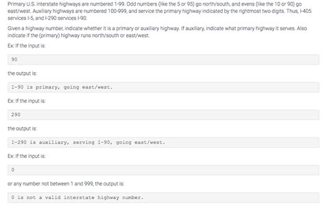 Solved Java Please Help With The Following Primary Us Interstate Course Hero