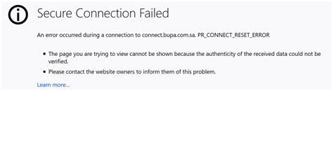 F5 Vpn Showing Secure Connection Failed Devcentral