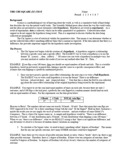 Chi Square Test Pdf Chi Squared Test Chi Squared Distribution