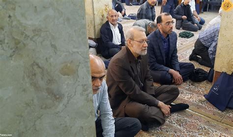 فرارو عکس حضور علی لاریجانی در مراسم سالگرد استاد مطهری