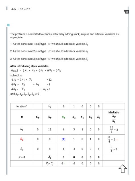 Simplex Method Calculator Pdf