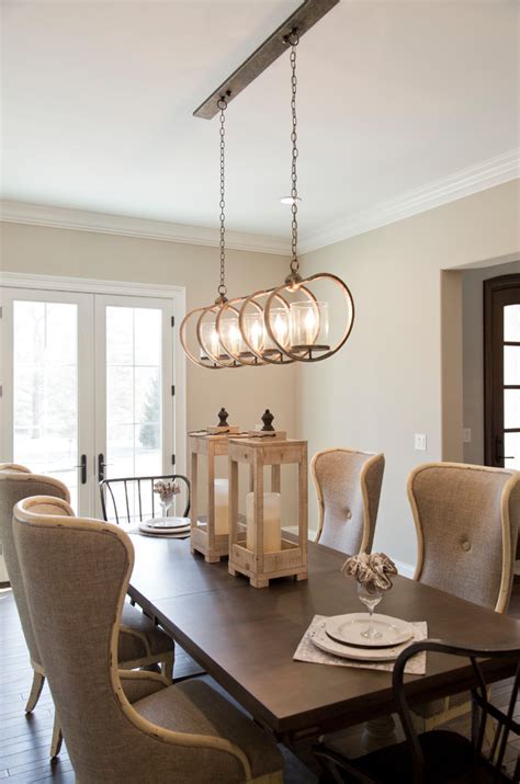 Grayhawk Group Custom Homes Model In St Louis Farmhouse Dining