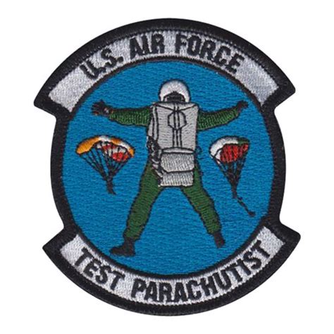 412 Oss Test Parachutist Patch 412th Operations Support Squadron Patches