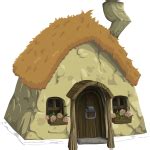 Tree House Vector Illustration Free SVG