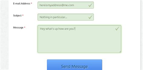 Helpful HTML Form Feedback With CSS3 Transitions Coding Helpful