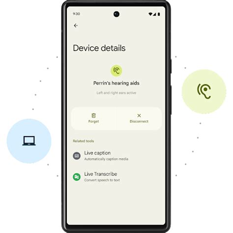 android audio accessibility tools and features android