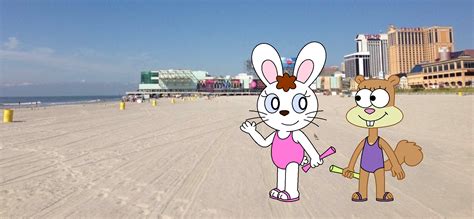 Off To The Beach With Sandy By Pingguolover On Deviantart