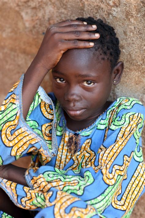 Girl In Pobé Benin Dietmar Temps Photography