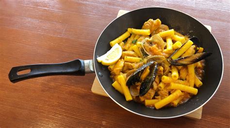 新井宿の創作食道 ひいらぎで魚介の旨味たっぷりのショートパスタフィデゥアを堪能したよ川口マガジン