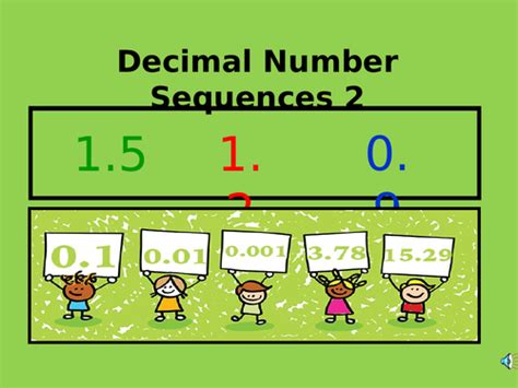 Ks2 Missing Decimal Number Sequences 2 Teaching Resources
