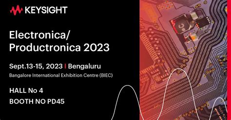 keysight technologies on linkedin join keysight at productronica india