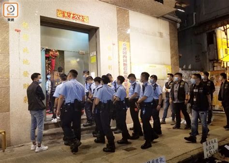 警全港「犁庭掃穴」挫黑幫氣燄 400人巡查娛樂場所｜即時新聞｜港澳｜oncc東網