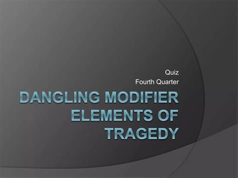 Dangling Modifierpptx