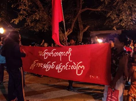 လောင်းလုံးတွင် တော်လှန် လူငယ်များ ဦးဆောင်ကာ စစ်အာဏာရှင် ချေမှုန်းရေး