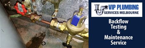 Backflow Testing Melbourne 1300 912 255 Backflow Installation Services
