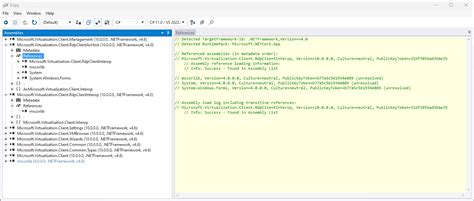 awakecoding ☀️💻 decompiling hyper v manager to rebuild it from source