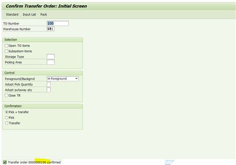 SAP WM Shipping Integration Copy WM Quantity SAP Community