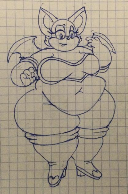 Rouge The Fat By Hippo Critic On Deviantart