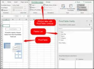 Excel Pivot Tables Beginners Pivot Table Tutorial Computergaga