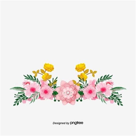 เวกเตอร์และ วัสดุpng ดอกไม้สวยงามสมจริง