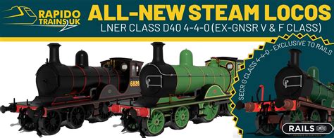 😍 Rapido Lner D40 Exclusive Secr G Class Rails