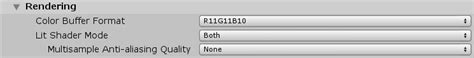 You Can Choose Between Three Rendering Modes
