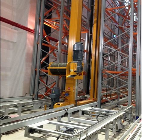 Factory Oem Automated Asrs Racking Storage Retrieval System Asrs Pallet Storage Rack Warehouse