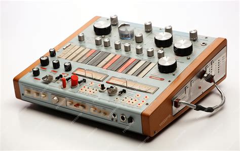 Premium Photo Multitrack Recorder On White Background