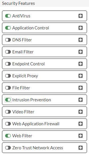 Technical Tip How To Fix If The Utm Feature Is No Fortinet Community