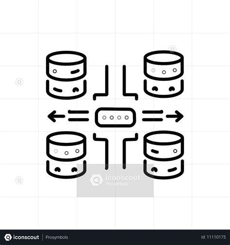 database structure animation by prosymbols lottiefiles