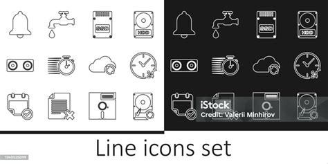 세트 라인 하드 디스크 드라이브 Hdd 동기화 새로 고침 시계 24 시간 Ssd 카드 스톱 워치 스테레오 스피커 울리는 벨