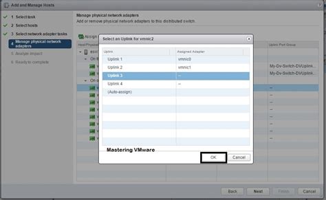 Add Uplinks To VSphere Distributed Switch Mastering VMware